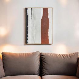 Gilde Leinwandbild &raquo;Harat rechteckig&laquo; 1 Stk. tlg. gold Leinwand B/H/T: 76cm x 101,5cm x 4cm, 1 Stk.