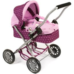 Bayer Chic 2000 CHIC2000 Puppenwagen &raquo;Smarty, Mini-Kuschelwagen&laquo; mit herausnehmbarer Tragetasche schwarz Einheitsgr&ouml;&szlig;e Puppenwagen