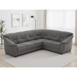Sit & More sit&more Ecksofa &raquo;Savona L-Form, B. 262 cm, Komfortsitz, Eckcouch mit Stoff- & Lederwahl&laquo; optional Schlaffunktion, Liegefl. 120x195 cm B/H/T: 262cm x 