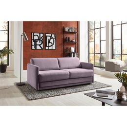 ATLANTIC HOME COLLECTION Schlafsofa &raquo;Limone, Dauerschl&auml;fer,B: 178cm, Liegefl&auml;che: 140 x 200cm,inkl Matratze&laquo; f&uuml;r Dauerschl&auml;fer geeignet inklusive 