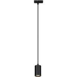Briloner Leuchten Schienensystem-Leuchten &raquo;RAIL&laquo; GU10 1 Stk. Pendelleuchte 1440x80x55 mm Schwarz max. 9W Schienensystem Rail K&uuml;che &Oslash; 5,5cm, 1 Stk.