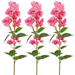 Creativ green Kunstzweig &raquo;Bougainvilleazweig&laquo; mit traumhaft sch&ouml;nen Bl&uuml;ten Obermaterial: 60% Kunststoff, 40% Polyester B/H/L: 60cm, 3 Stk.