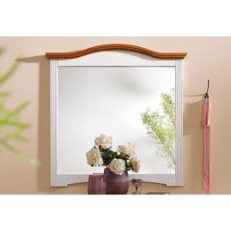 OTTO home Spiegel &raquo;Konrad, Rahmen aus Massivholz, Landhausstil, FSC &laquo; aus massiver Kiefer, FSC -zertifiziert wei&szlig; Glas B/H/T: 93cm x 94cm x 5cm, 