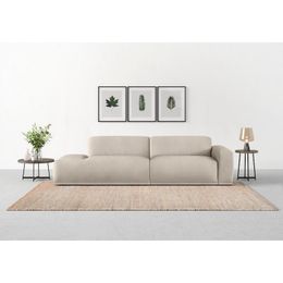 Trendmanufaktur Big-Sofa &raquo;Braga, mit hochwertigem Kaltschaum, Megasofa, Japandi-Design&laquo; modernes Big-Sofa, Couch mit hohem Sitzkomfort, 277/72/107 cm 