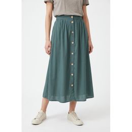 Only Damen Only Sommerrock &raquo;ONLMILANO AOP LIFE LONG SKIRT WVN NOOS&laquo; Viskose gr&uuml;n S (36)