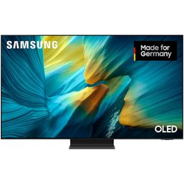 Samsung OLED-Fernseher &raquo;GQ55S95FAT&laquo; 138 cm/55 &prime;&prime; Smart-TV HDR Pro & Glare Free, Dolby Atmos & AI Sound, Gaming Hub, bis zu 165Hz schwarz Multidimensionales 