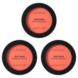 Catrice Damen Rouge &raquo;SOFT BLUR POWDER BLUSH&laquo; f&uuml;r ein weiches, mattes Finish orange 15 g