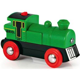 Brio Spielzeug-Eisenbahn &raquo;Brio WORLD, Speedy Green Batterielok&laquo; mit Lichtfunktion; Made in Europe gr&uuml;n Einheitsgr&ouml;&szlig;e Spielzeug-Eisenbahn