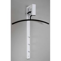 HAKU Hakenleiste silber Metall B/H/T: 4cm x 70cm x 20cm