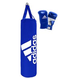 adidas Performance Boxsack &raquo;Blue Corner Boxing Kit&laquo; blau B/H/L: 30cm x 80cm Boxsack