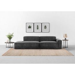 Trendmanufaktur Big-Sofa &raquo;Braga, mit hochwertigem Kaltschaum, Megasofa, Japandi-Design&laquo; modernes Big-Sofa, Couch mit hohem Sitzkomfort, 277/72/107 cm 