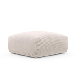 Trendmanufaktur Hocker &raquo;Braga Japandi-Design, mit hochwertigem Kaltschaum, quadratisch, in&laquo; 1 Stk. tlg. moderner Polsterhocker, 85/42/85 cm (B/H/T) 