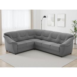 Sit & More sit&more Ecksofa &raquo;Savona L-Form, B. 262 cm, Komfortsitz, Eckcouch mit Stoff- & Lederwahl&laquo; optional Schlaffunktion, Liegefl. 120x195 cm B/H/T: 262cm x 