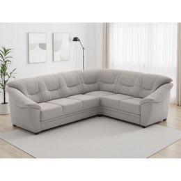 Sit & More sit&more Ecksofa &raquo;Savona L-Form, B. 262 cm, Komfortsitz, Eckcouch mit Stoff- & Lederwahl&laquo; mit Schlaffunktion, Liegefl. 120x195 cm B/H/T: 262cm x 90cm 