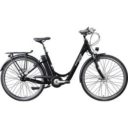 Z&uuml;ndapp Z&uuml;ndapp Unisex &raquo;Green 3.7&laquo; 7 Gang Nabenschaltung Frontmotor 250 W Pedelec, Elektrofahrrad f&uuml;r Damen u. Herren schwarz 48cm, 28 Zoll (71,12cm)