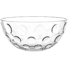 Leonardo Schale &raquo;CUCINA OPTIC&laquo; 1 Stk. aus Glas Sp&uuml;lmaschinengeeignet transparent Glas &Oslash; 21,5cm