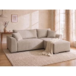 Collection AB Ecksofa &raquo;Sara L-Form, B: 236 cm, Schlaffunktion, Bettkasten, optional Topper&laquo; Bonnellfederkern, Liegefl. 116x190 cm, Couch als 