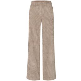 MAC Breitcord-Schlupfhose Chiara Dunkelbeige (Gr&ouml;&szlig;e: 46/30)