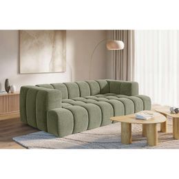 homsy by Ana Johnson Big-Sofa &raquo;&raquo;XL&laquo; BOUBELLE Design-Sofa extra tief, Bubble-Optik, Breite 246 cm&laquo; 4-Sitzer mit Wellenunterfederung, XL Sitztiefe 100 