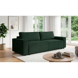 OTTO home Schlafsofa &raquo;CASSI 3-Sitzer, 240 cm - OTTO. Verl&auml;ssliche Qualit&auml;t.&laquo; Schlaffunktion (134/200), Bettkasten, Cord, Unser Tiefpreis B/H/T: 240cm 