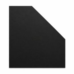 Hanseatic Bodenschutzplatte &raquo;f&uuml;r Kamin&ouml;fen F&uuml;nfeck 110 Stahl&laquo; 1 Stk. tlg. Stahl-F&uuml;nfeck, 110 x 110 cm, 2mm St&auml;rke, schwarz, zum Funkenschutz schwarz Stahl