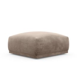 Trendmanufaktur Hocker &raquo;Braga Japandi-Design, mit hochwertigem Kaltschaum, quadratisch, in&laquo; 1 Stk. tlg. moderner Polsterhocker, 85/42/85 cm (B/H/T) 