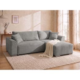 Collection AB Ecksofa &raquo;Sara L-Form, B: 236 cm, Schlaffunktion, Bettkasten, optional Topper&laquo; Bonnellfederkern, Liegefl. 116x190 cm, Couch als 