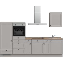 Nobilia K&uuml;chenzeile &raquo;"Cascada I", NEU: individuell anpassbar mit gratis Profi-Beratung&laquo; vormontiert, Breite 300 cm, Ausrichtung w&auml;hlbar, wahlw. mit E-