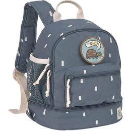 L&auml;ssig L&auml;ssig Damen L&Auml;SSIG Kinderrucksack &raquo;Happy Prints, Midnight Blue&laquo; blau B/H/T: 25cm x 27cm x 16cm