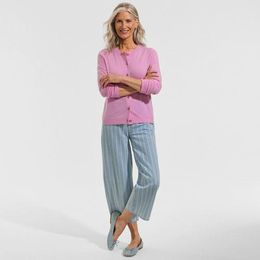 LANDS' END Merino-Cardigan f&uuml;r Damen, Damen, size: regular, Pink, by Lands' End