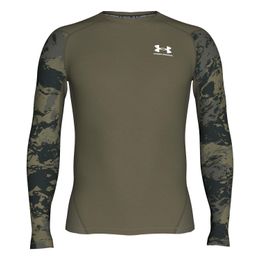 Under Armour Langarmshirt HeatGear Marine OD Green/White (Gr&ouml;&szlig;e: XXL)