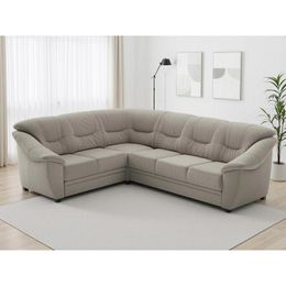 Sit & More sit&more Ecksofa &raquo;Savona L-Form, B. 262 cm, Komfortsitz, Eckcouch mit Stoff- & Lederwahl&laquo; mit Schlaffunktion, Liegefl. 120x195 cm B/H/T: 262cm x 90cm 
