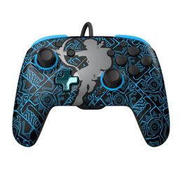 PDP - Performance Designed Products Controller &raquo;Rematch Glow, NS, kabelgebunden&laquo; Offiziell lizenziert von Nintendo