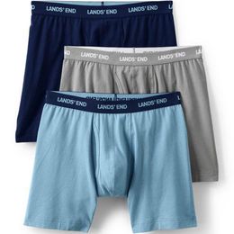 LANDS' END Komfort-Boxershorts f&uuml;r Herren (3er-Set), Herren, size: regular, Gr&uuml;n, Baumwolle/Elasthan/Baumwolle Modal, by Lands' End