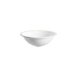 Laufen FORM Einbauwaschtisch H517FM30001121 400 x 400 x 140 mm, rund, ohne Hahnloch, ohne &Uuml;berlauf, wei&szlig;