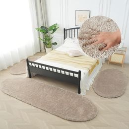 Bruno Banani Hochflor-Bettumrandung &raquo;Dana Teppich, Kundenliebling&laquo; H&ouml;he 30 mm 3 Stk. tlg. unifarben, Mikrofaser, pflegeleicht, Bettvorleger, Schlafzimmer beige 