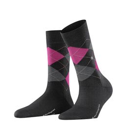 Burlington Herren Socken &raquo;Marylebone&laquo; Einheitsgr&ouml;&szlig;e 36-41, w&auml;rmende Wollmischung, Argyle-Muster 36-41
