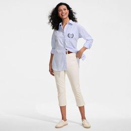 LANDS' END All-Day CoolMax Capri-Jeans f&uuml;r Damen in Petite-Gr&ouml;&szlig;e, Damen, size: petite, Elfenbein, Baumwolle/Polyester/Baumwoll-Mischung, by Lands' End
