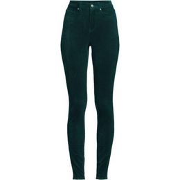 LANDS' END Skinny Feincordhose High Waist f&uuml;r Damen, Damen, size: regular, Gr&uuml;n, Baumwoll-Mischung, by Lands' End