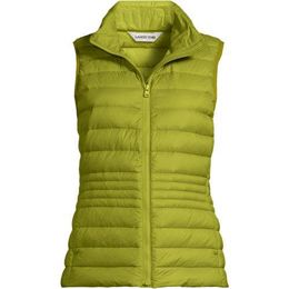 LANDS' END Daunenweste WANDERWEIGHT Verstaubar Ultraleicht f&uuml;r Damen in Plus-Gr&ouml;&szlig;e, Damen, size: plus, Gr&uuml;n, Nylon, by Lands' End