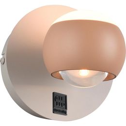 Musterring LED Wandleuchte &raquo;CANNON, 1-flammige LED Wandlampe 5W 500Lumen 2300-4000K CCT&laquo; LED-Board 1 Stk. Farbwechsler warmwei&szlig; - kaltwei&szlig; mit Fernbedienung, 