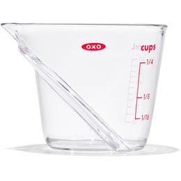 OXO Good Grips Messbecher Kunststoff 60 ml, sp&uuml;lmaschinenfest transparent Kunststoff Volumen 0,06 l