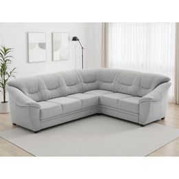 Sit & More sit&more Ecksofa &raquo;Savona L-Form, B. 262 cm, Komfortsitz, Eckcouch mit Stoff- & Lederwahl&laquo; optional Schlaffunktion, Liegefl. 120x195 cm B/H/T: 262cm x 