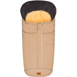 fillikid Fu&szlig;sack &raquo;Nanga Lammfell, Winterfu&szlig;sack&laquo; mit herausnehmbarer Lammfellauflage beige Einheitsgr&ouml;&szlig;e Fu&szlig;sack