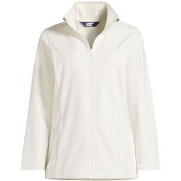 LANDS' END Softshell-Jacke f&uuml;r Damen, Damen, size: regular, Elfenbein, Polyester, by Lands' End