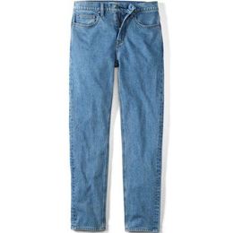 LANDS' END Stretch-Denim Jeans, Slim Fit, Herren, size: regular, Blau, Baumwoll-Mischung, by Lands' End