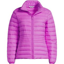 LANDS' END Ultraleichte verstaubare Daunenjacke Wanderweight, Damen, size: regular, Pink, Nylon, by Lands' End