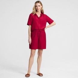 LANDS' END Schlupfshorts Ready to Go mit B&auml;ndchenzug f&uuml;r Damen, Damen, size: regular, Rot, Nylon/Viskose, by Lands' End