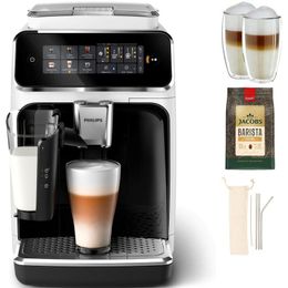 Philips Kaffeevollautomat &raquo;EP3343/50 3300 Series, 6 Getr&auml;nke (hei&szlig; oder eisgek&uuml;hlt)&laquo; LatteGo-Milchsystem, SilentBrew Technologie schwarz Einheitsgr&ouml;&szlig;e 