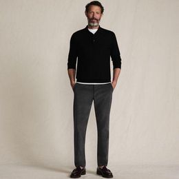 LANDS' END Feincord-Hose im Chino-Schnitt f&uuml;r Herren, Herren, size: regular, Grau, Baumwolle/Baumwoll-Mischung, by Lands' End